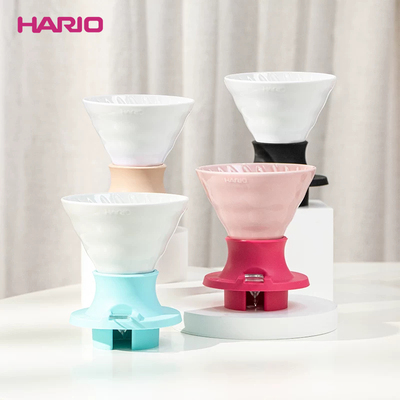 HARIO陶瓷聪明杯家用咖啡滤杯