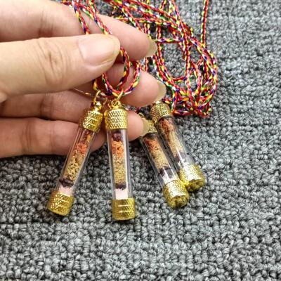 噶陀莫扎fa王灵物圣盐青稞米降魔熏香等圣物装藏总集嘎乌吊坠挂件