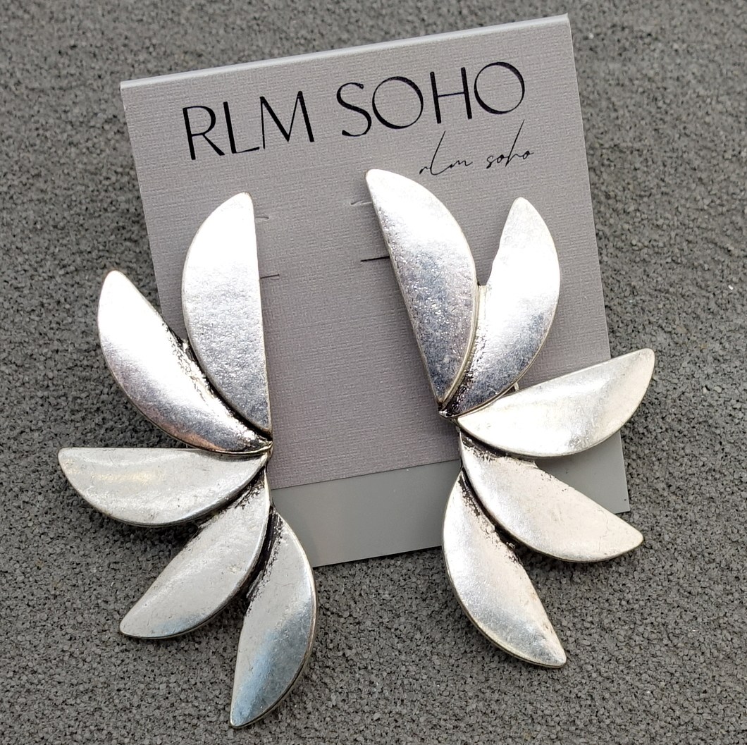 拉睦RLM SOHO设计师腔调森女文艺嘻哈朋克摇滚范潮人耳钉针饰品