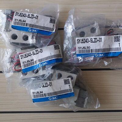 $SMC电磁阀SYJ5243-5LZD-01 SYJ5240-5LZD-01图询价
