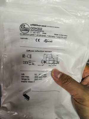 原装IFM OGH302传感器现货当天发询价
