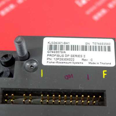 @EMERSON DeltaV KJ3243X1-BA1 艾默生DP模块 Fisher-Rosemount询