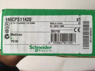 PLC模块140CPS11420 全新原装施耐德PLC 包邮询价