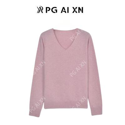【所有女生直播间】100%绵羊毛一线成衣V领 PGXN 2997