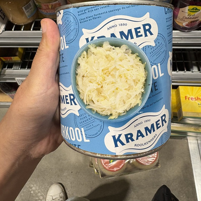 新西兰代购直邮kramer 德国酸菜 酸椰菜 Sauerkraut770g