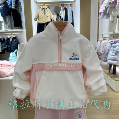 TeenieWeenie正品女童摇粒绒卫衣