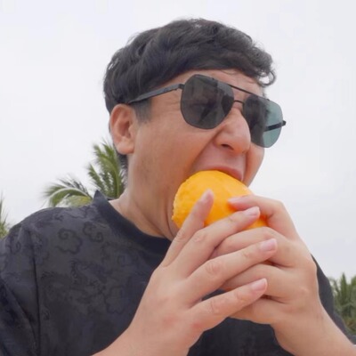 中果7.6斤礼盒装海南金煌芒果【钳子拯救没胃口】