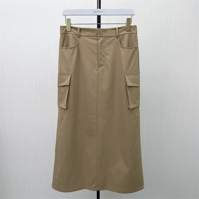 良月●2026春季新品 西装半身裙女高腰显瘦气质通勤直筒裙子7395