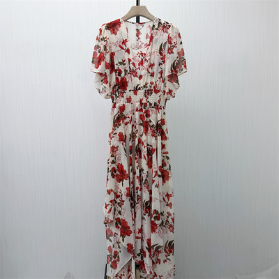 KA●2026夏季新品 法式碎花连衣裙女气质显瘦小清新a字长裙4711