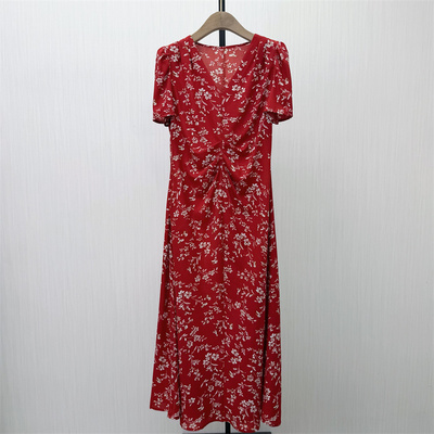 图●2026夏季新品 法式碎花连衣裙女气质显瘦小清新茶歇裙4262