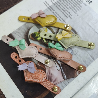 透彻2原创设计手工制作头层牛皮真皮包包挂饰