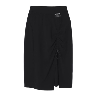 太系列剪标女装夏季新款时尚休闲抽褶针织长裙MY2603/十-113