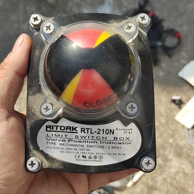 议价RTL-210N回讯器阀门位置指示器限位开关盒电磁控制球阀维修