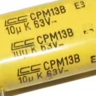 议价CPM13B LCC轴向电容 10μK 63V E3 工控电子元件维修