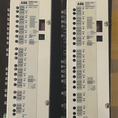 议价NDBU-95C 光纤分配器 ABB工控9通道DDCS分支单元维修