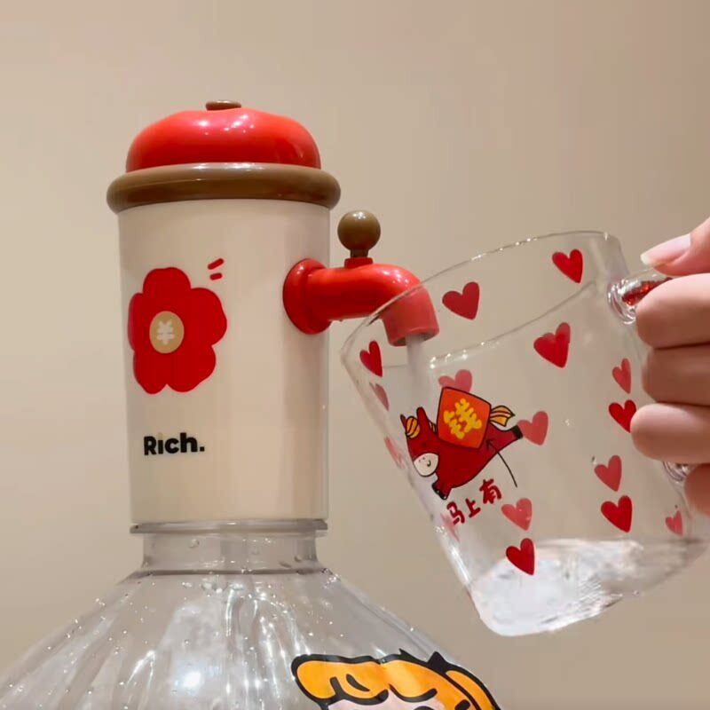 水桶抽水器创意电动饮水机桶装水饮水器取水器水泵纯净水压水器