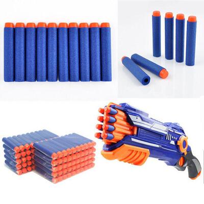 200pc round soft hollow head eva kids toys gun
