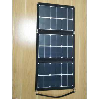 户外储能60W18V太阳能3折叠包便携式太阳能包sunpower电池片