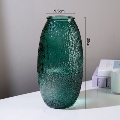 发包高级花瓶玻璃复古大号花瓶