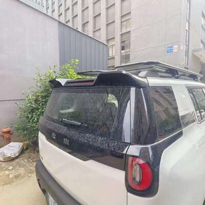 2026款北京BJ30尾翼汽车改装套件专用尾门顶翼定风翼