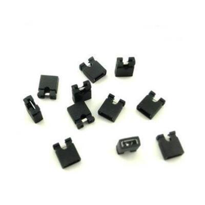 100pcs pitch 2.54mm pin header shorting cap jumper cap short