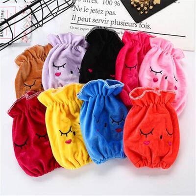 Adorable plush cartoon arm covers for girls, short style to
