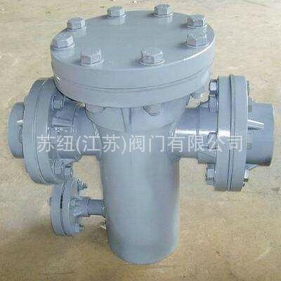 苏纽直流式T型过滤器_不锈钢T型焊接式过滤器GL41H