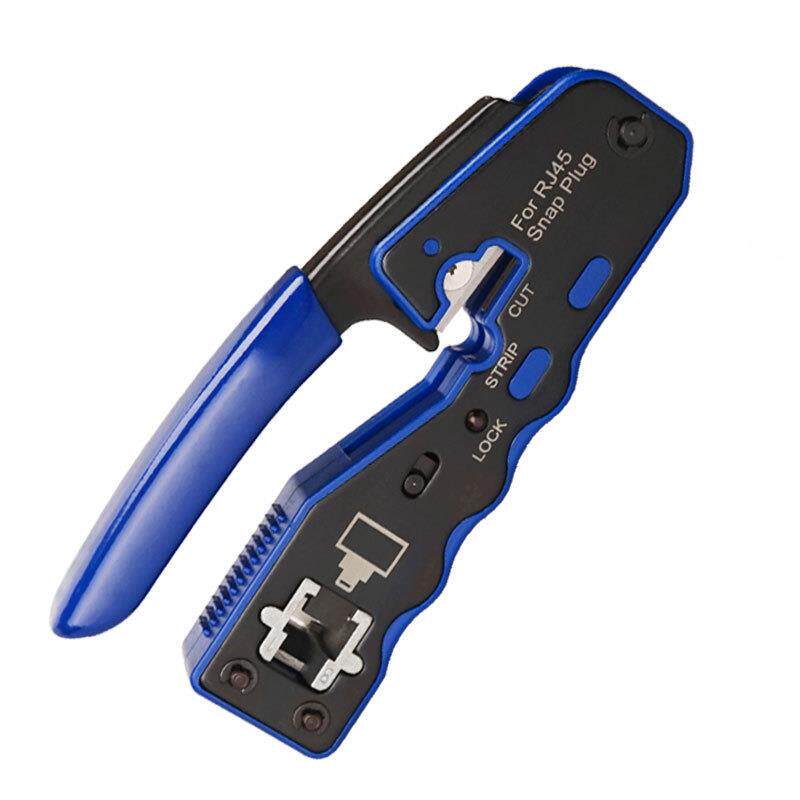 供货多功能rj45EZ通孔水晶头8P网络工具挤压接压线网线钳子