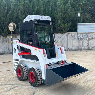 源头厂家座驾滑移装载机HTL-25工程农用小铲车多功能轮式装载机
