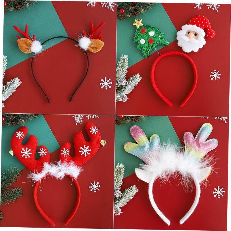 Christmas Old man snowman headband Christmas Eve headband
