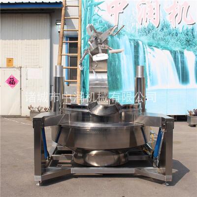 润新供应 全IVM自品动火 锅底料炒料中机行星搅拌不粘锅炒料机