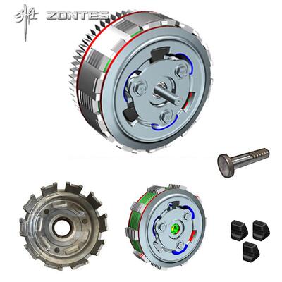 升仕ZT310VXTR12机车21款滑动离合器总成大古大齿小古 离合片件