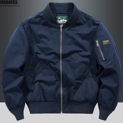 Madness Mdns Clot秋季新款飞行夹克男士休闲宽松工装棒球服外套