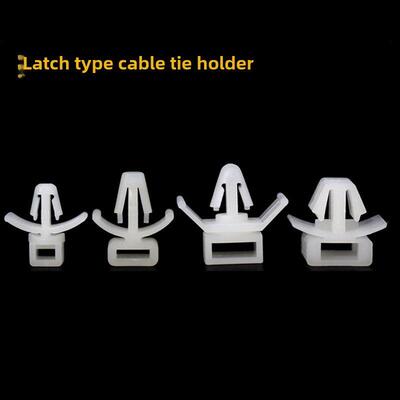 Ccm插销扎带架飞机头架Phc电缆管理夹Pc板尼龙电缆夹