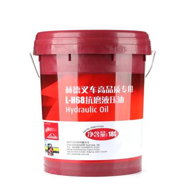 008710189林德堆高机抗磨林德液压油黑桶L-HM46/68红桶L-H46/68/1