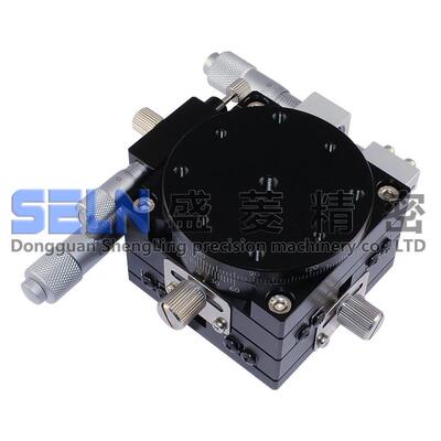 供应XYR轴微调架LSP60-LM型手动千分尺可调滑台精密位移平台