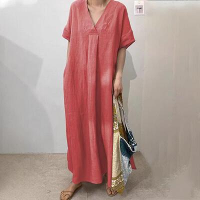 Women's short sleeved V-neck discounted net color women's