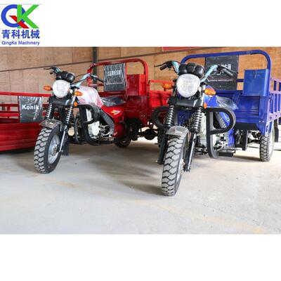 汽油摩托三轮车 农用工地物料运输自卸车 Agricultural tricycle