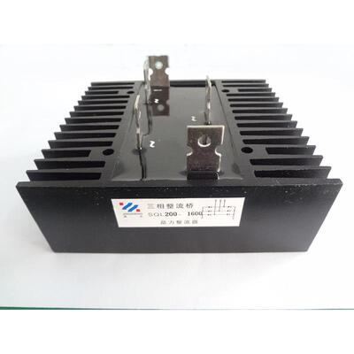 整流桥SQL200A1600V桥堆 三相整流桥 大型132X144