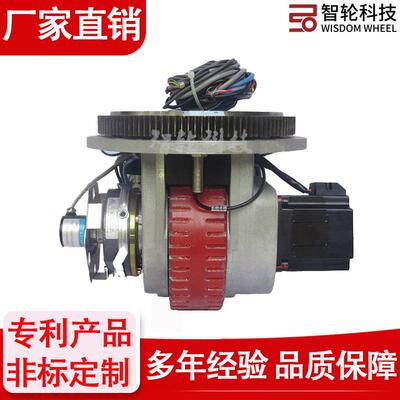厂家供应智轮技agv舵轮搬运车轮子承载1吨安装高度20mm