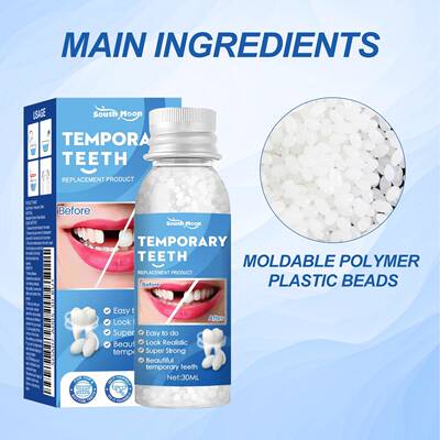 South Moon Solid Dental Adhesive for Temporary Tooth Repair,