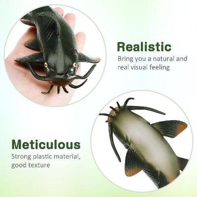 Catfish Toy Ornament Artificial Model Home Decoration Kids