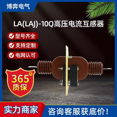 10kv户内电流互感器LA(LAJ)-10Q穿墙式5-600/5计量双绕组0.2S感应