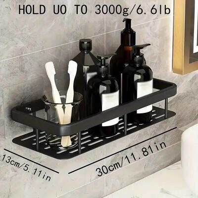 Shower Rack - rust proof 11.8-inch multifunctional storage r