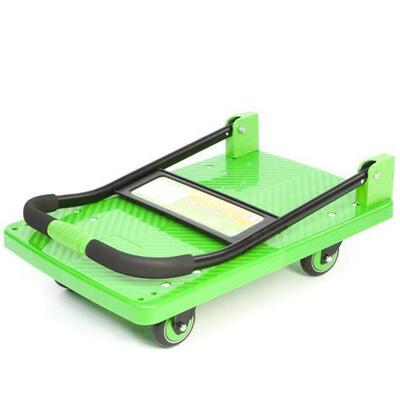 好意推手推拉货车搬运货物折叠四轮手拉拖车物流小推车