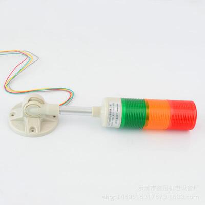 LE示信号指灯机床指示灯12v24v220v故障LTA-505TD声光报警三色灯