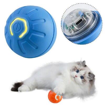Intelligent Cat Interactive Ball Self-Moving Bouncing