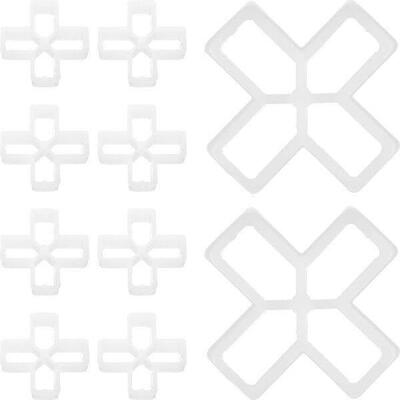 100 Pcs Tile Leveling System 1cm Plastic Square Tiles