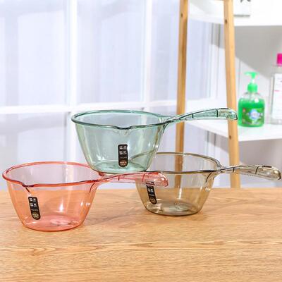 Thick-Handled Long Water Scoop, Kitchen Water Ladle, Plastic