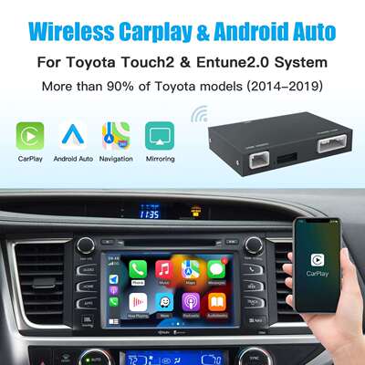 适用2014-2019款丰田Avensis车载无线carplay解码器模块安卓Auto